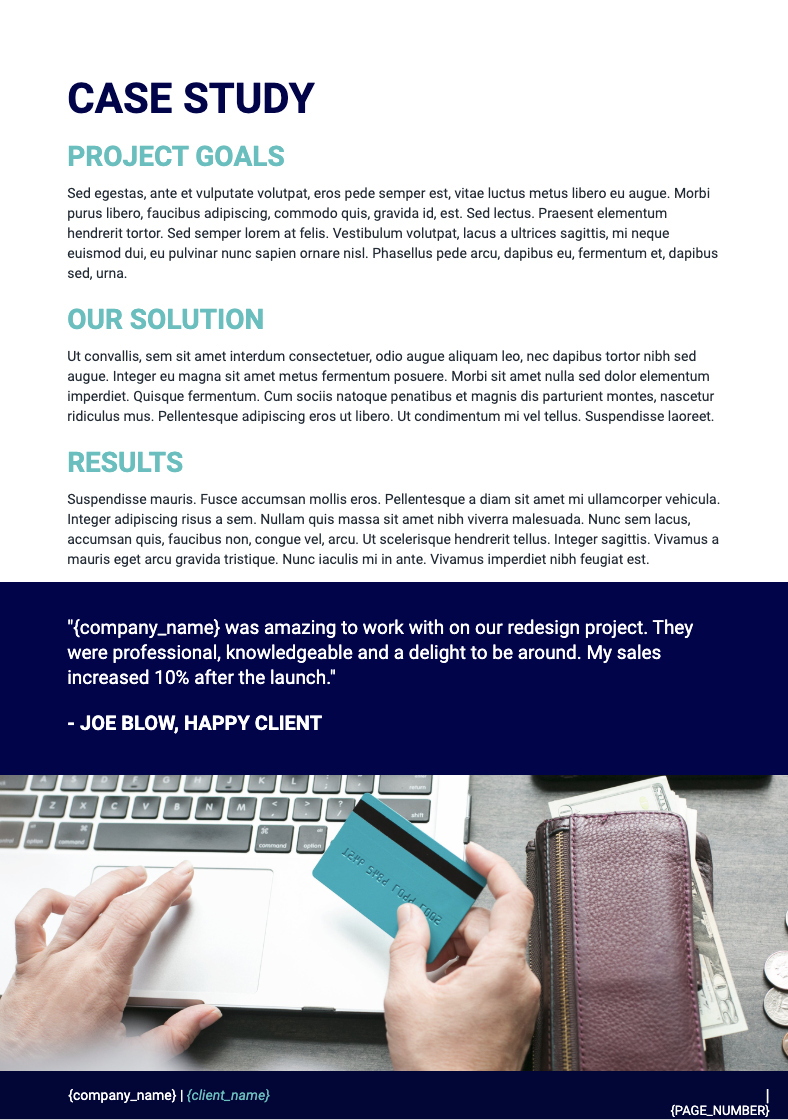 Shopify Proposal Template | Proposify